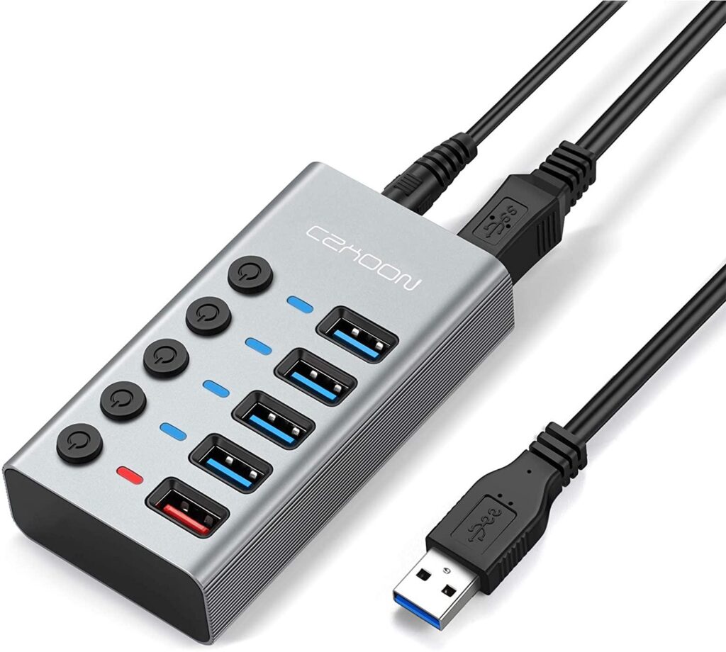 5 Port USB Hub - One Click Shopping