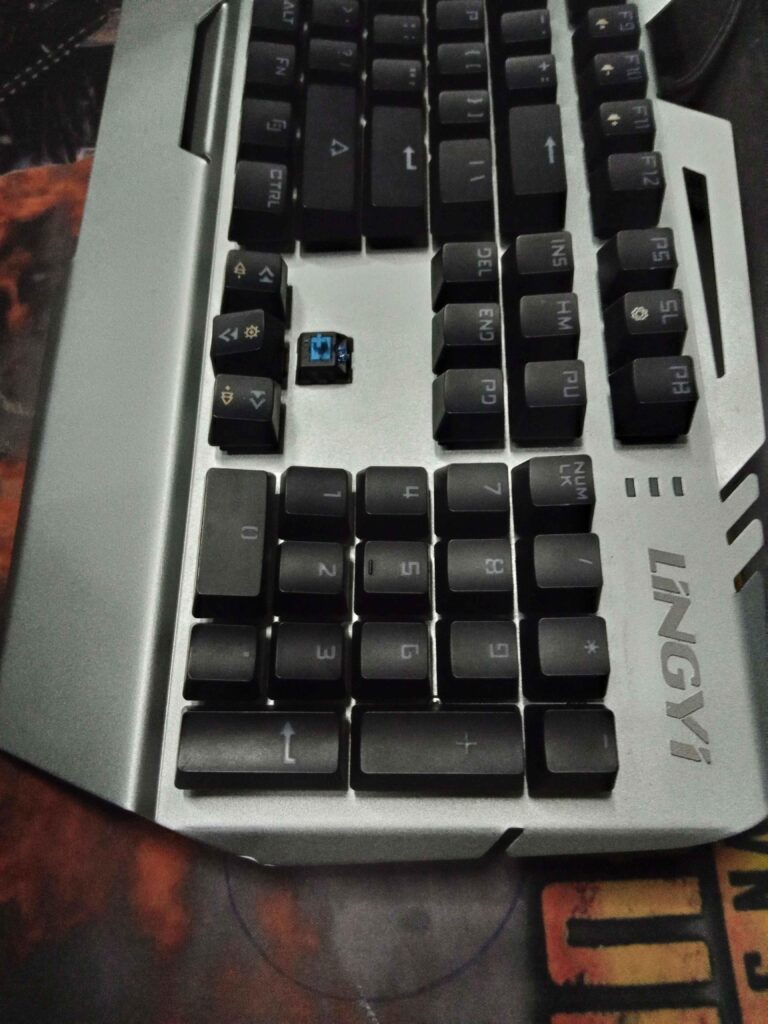 K9 Optical RGB Gaming Keyboard (MIX) - Blue Switch Same As Shown - One ...