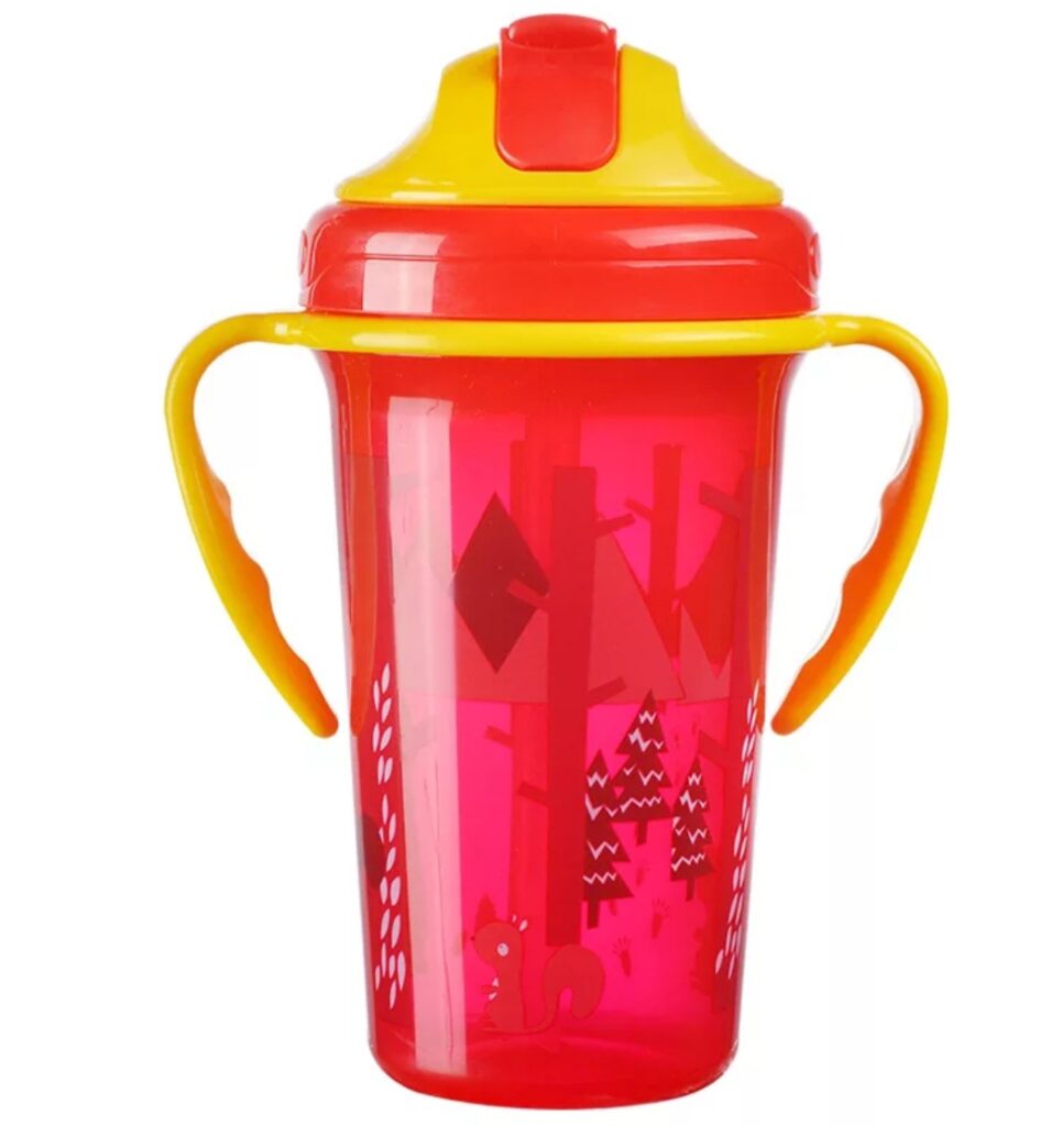 Baby Feeding Cup with Straw - One Click Shopping