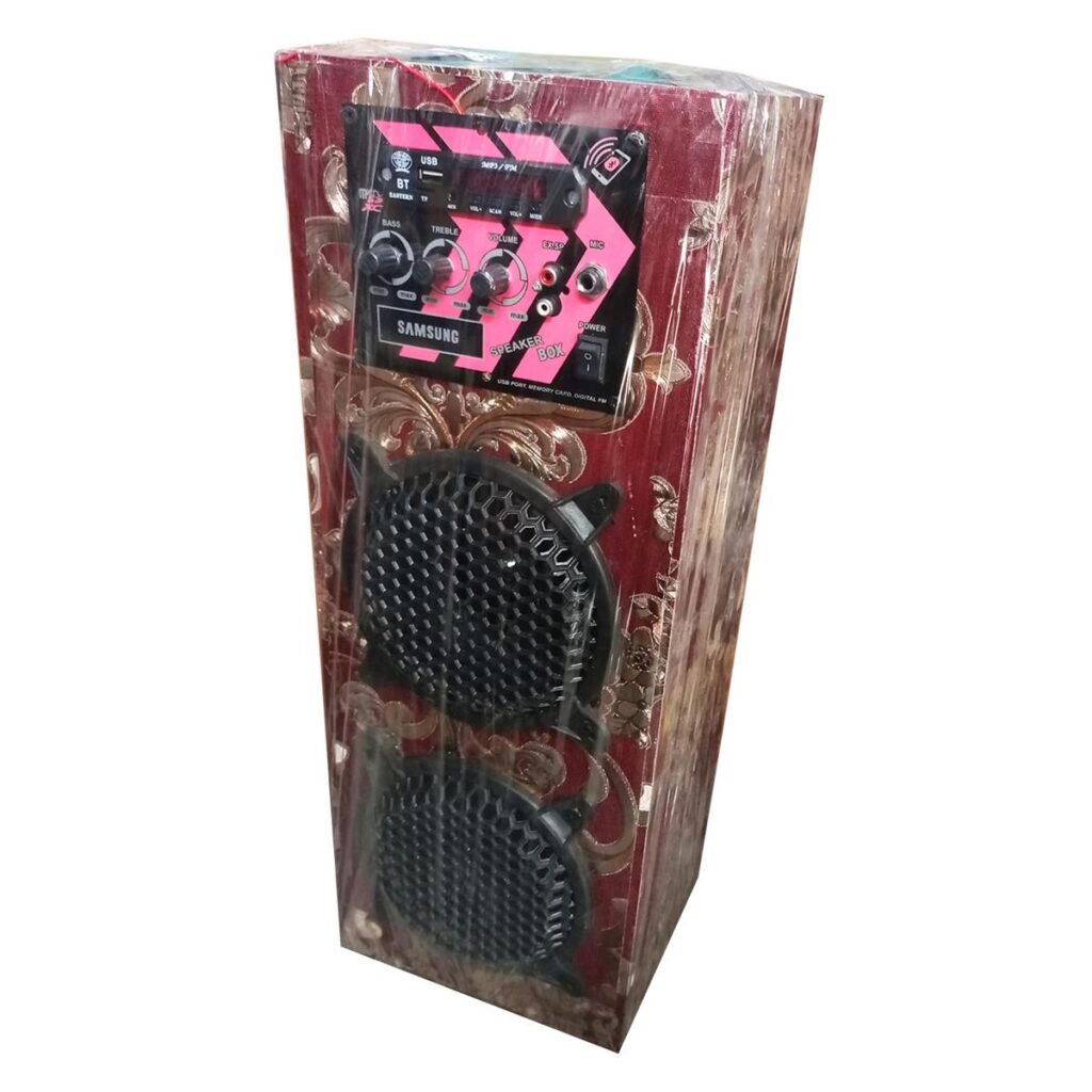 6 inch Sound system DJ Woofer Speaker with BTFMUSBAUX 220v AC - One ...