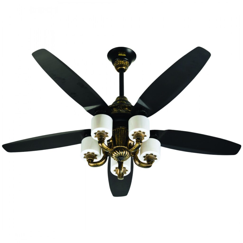 GFC Fan Ceiling 56'' Fanoos Model Black Color Pure Copper Wire - One ...