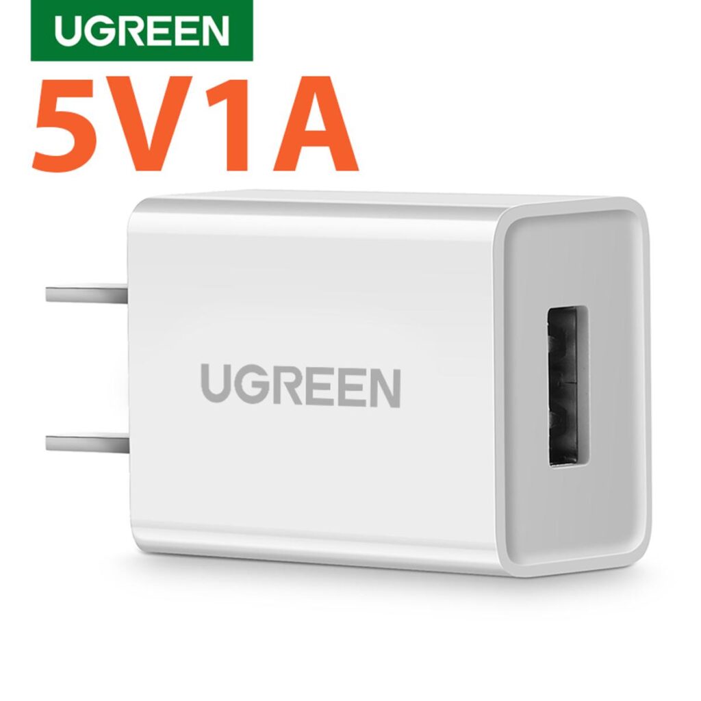 UGREEN USB Wall Charger 5V 1A Universal Portable Travel Power Adapter ...
