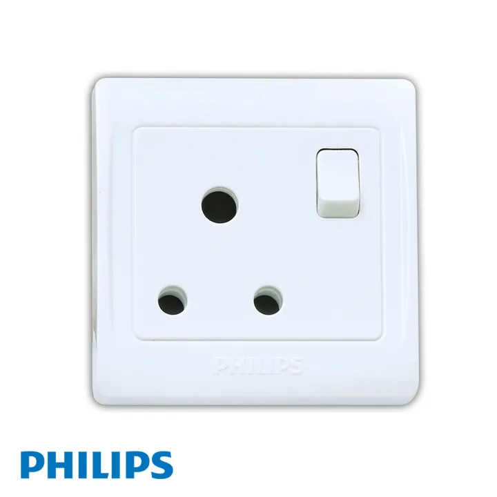 Philips ECO Q2 Double Single Pole Switch - One Click Shopping