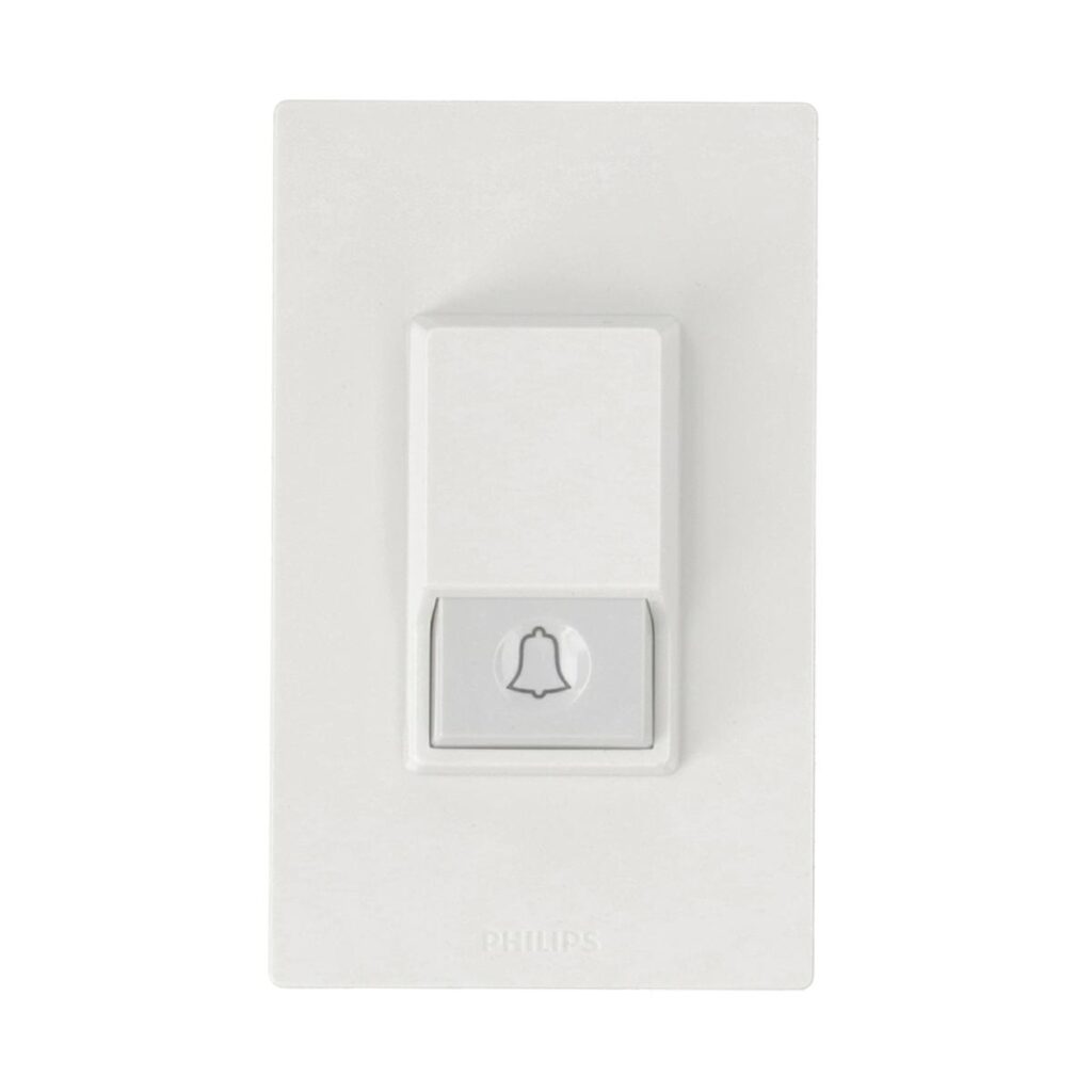 LeafStyle IP54 Doorbell Switch - One Click Shopping