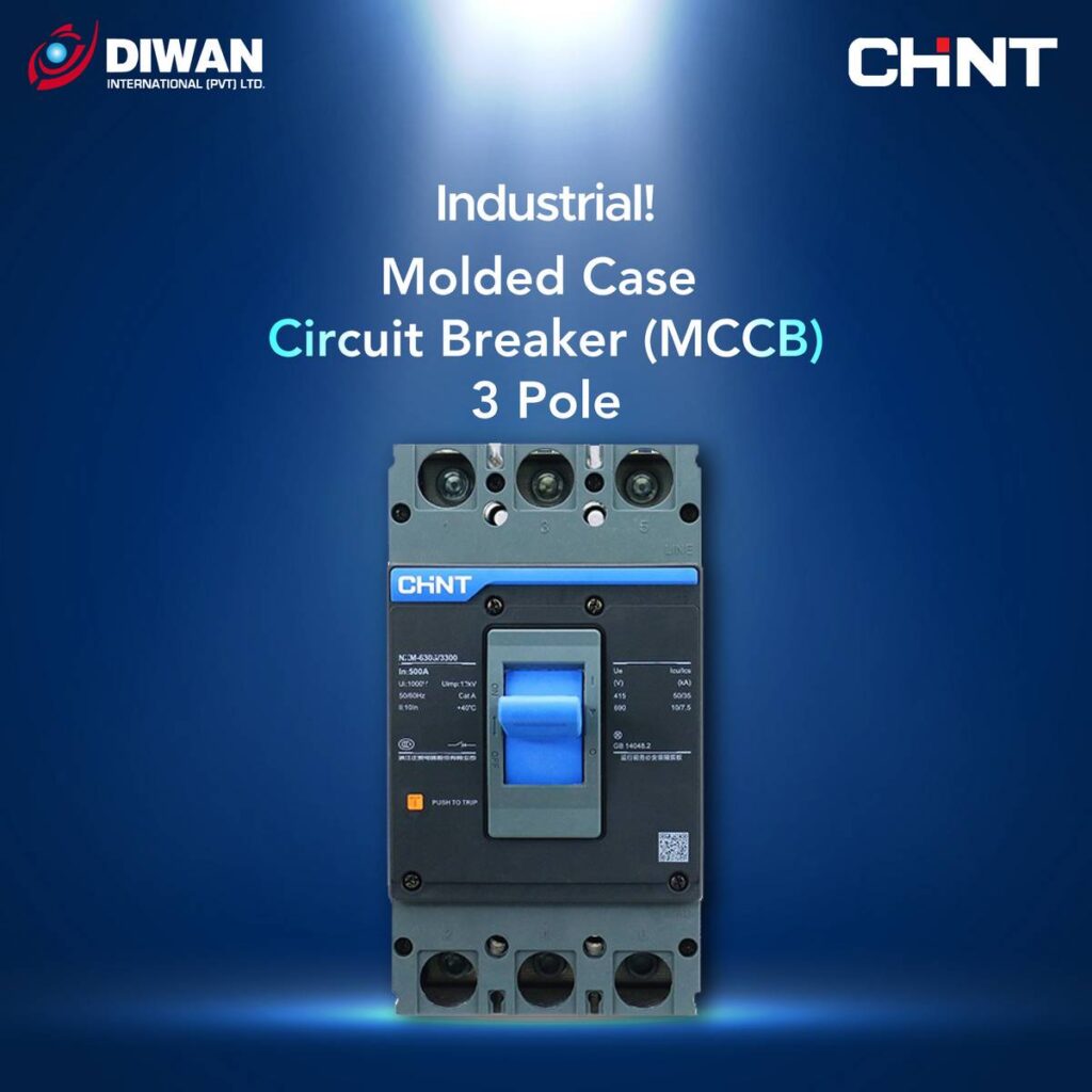 MCCB 25A 32A 63A 100A 125A 3 Pole 25KA CHINT AC Breaker NXM-125S3300 ...