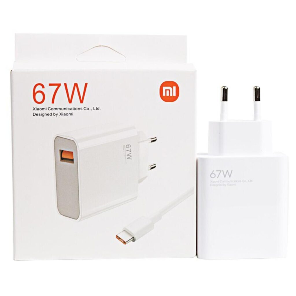 Mi 67W fast charger orignal with Cable - One Click Shopping