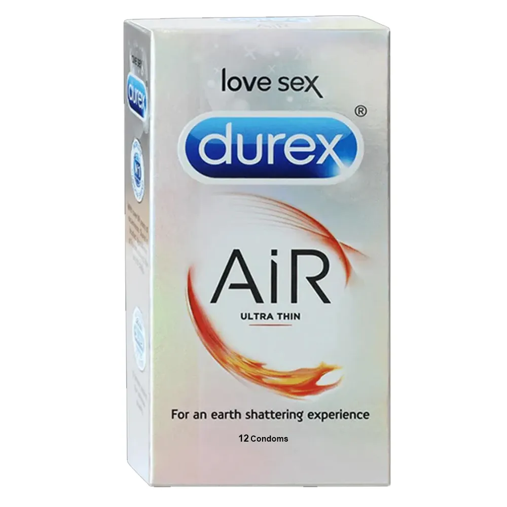 Durex Air Ultra Thin Delay 12 Condoms Pack - One Click Shopping
